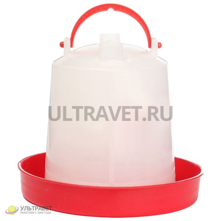 Поилка для птиц (красная) цена, описание, доставка по России - 215 руб.